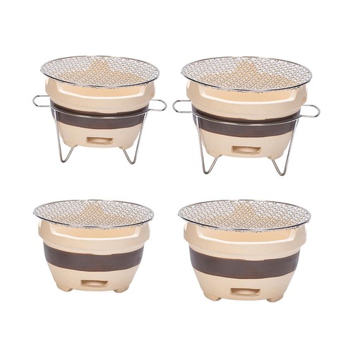 Clay Stove with Wire Mesh Camping Stove for Picnic Cooking | eBay