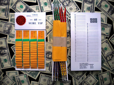 1 Dozen ~ 60 SURE TIP BOARDS {01 to 60} Fund-Raiser Raffle Pull Tab Jar ...