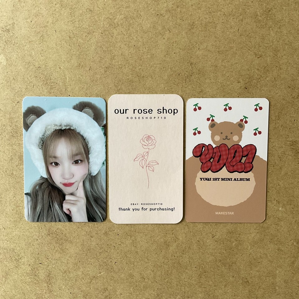 YUQI (G)I-DLE GIDLE 1st Mini Album YUQ1 Makestar Official Photocard ...