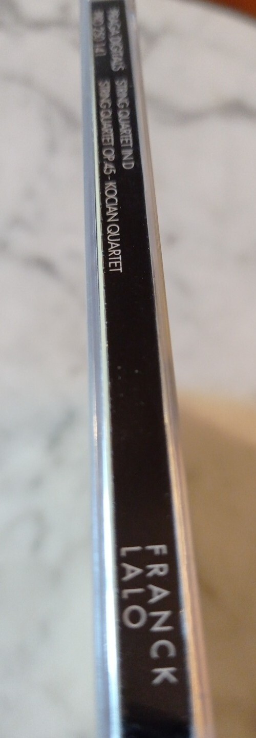 CESAR FRANCK 1 NM CD STRING QUARTET IN D LALO STRING QUARTET OP 45 ...