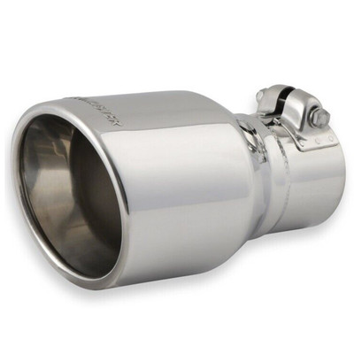 Flowmaster 15365 Polished Stainless Steel 4" Rolled Angle Round Exhaust ...