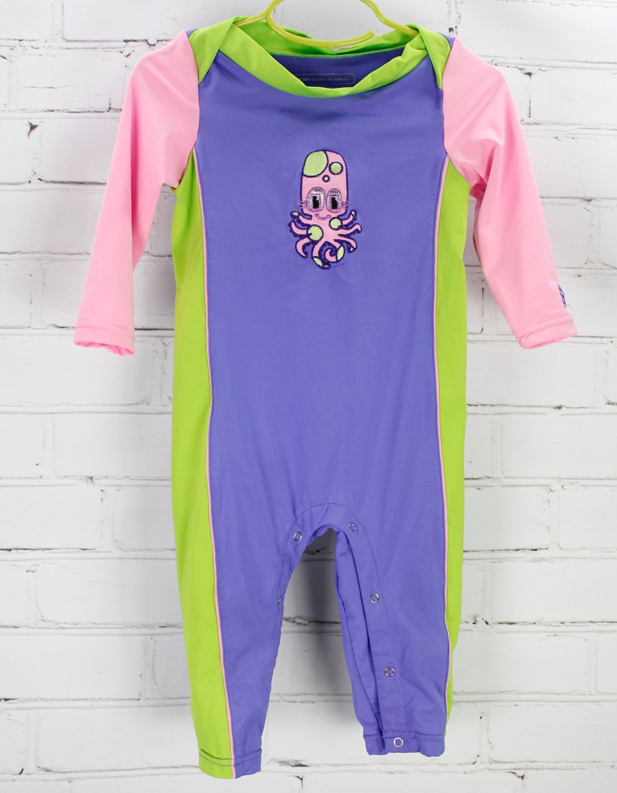Coolibar Rash Guard Romper One Piece Swimsuit Sun Protection Baby 12 ...