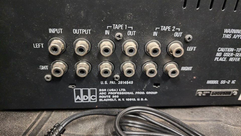 ADC Sound Shaper Two IC SS-2 IC 12 Band Stereo Frequency Equalizer EQ ...