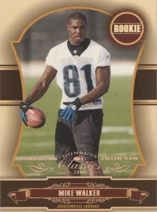 2007 Donruss Classics - Rookie Mike Sims-Walker #186 Timeless Tributes ...