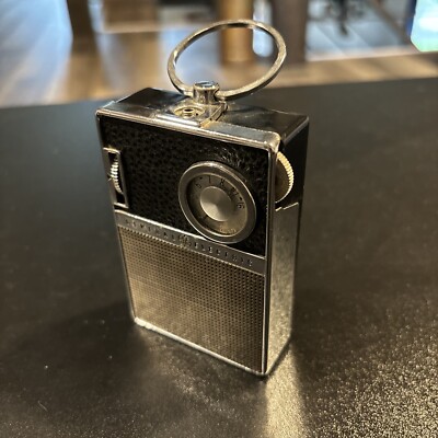 GENERAL ELECTRIC P-850C ‘KEYCHAIN’ Transistor Radio - Works, Nice Shape ...