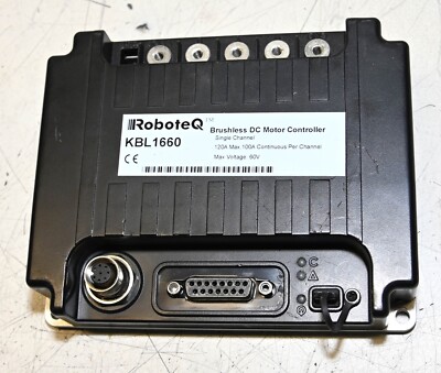 Roboteq KBL1660 Brushless DC Motor Controller Direct Futaba PWM Control ...