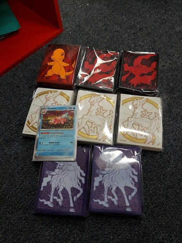 Lot Of 5 Pokemon TCG Protective Penny Sleeves | eBay