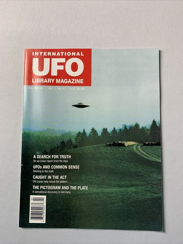 International UFO Library Magazine 1992 - UFO SIGHTINGS, ALIENS | eBay