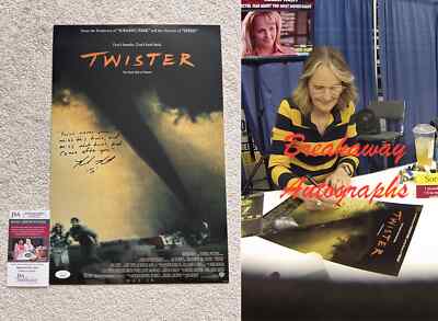 Helen Hunt signed photo 12x18 exact proof JSA COA autographed Twister ...