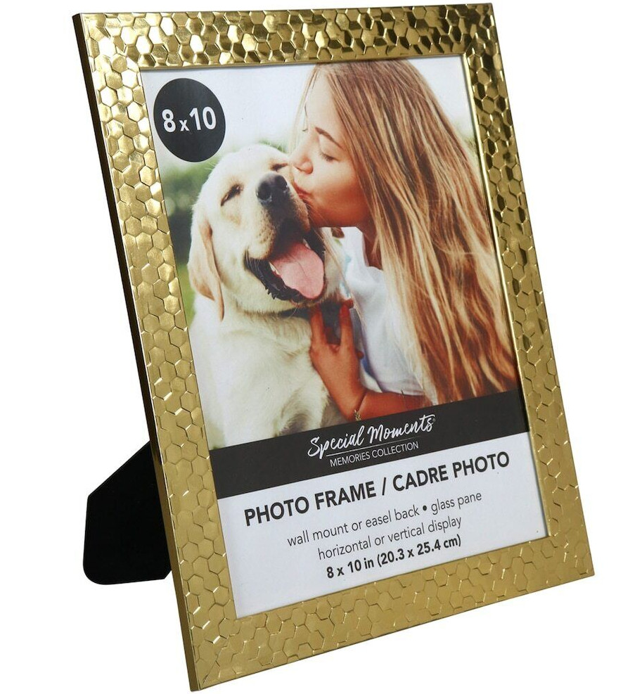 8x10 Picture Frame Honeycomb Glass Photo Pane Portrait Landscape FREE ...