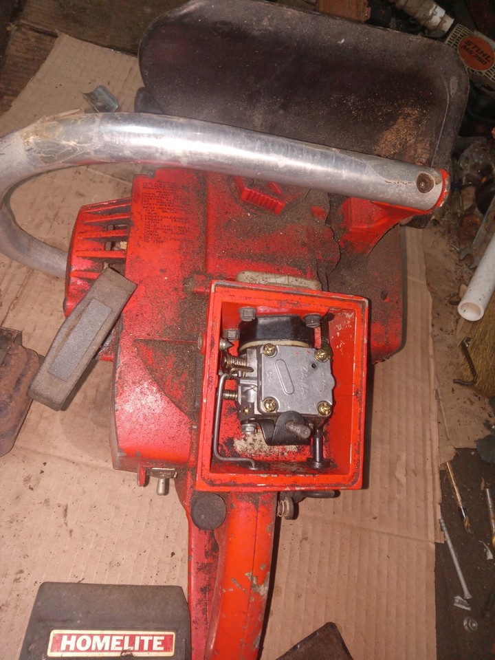 Vintage Homelite Super XL Automatic Chainsaw Project | eBay