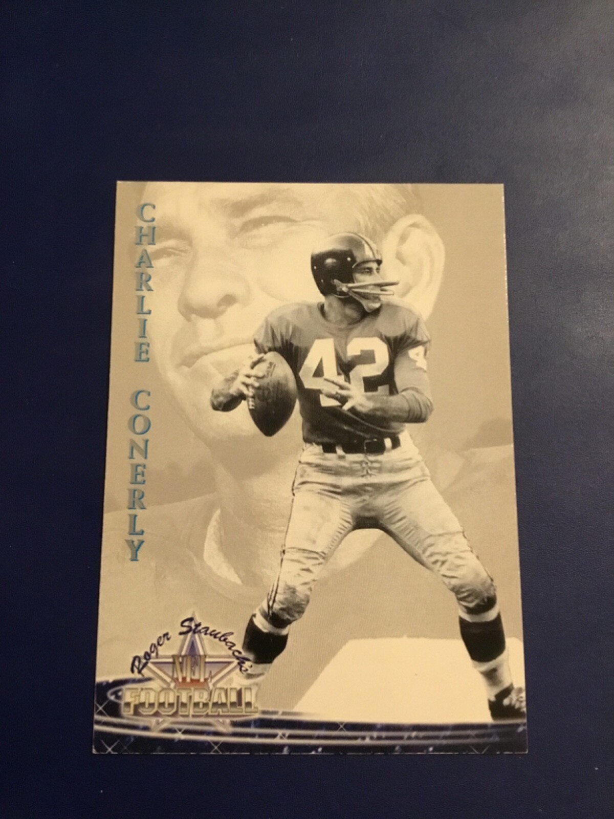 1994 Ted Williams # 41 CHARLIE CONERLY Giants Football Card | eBay