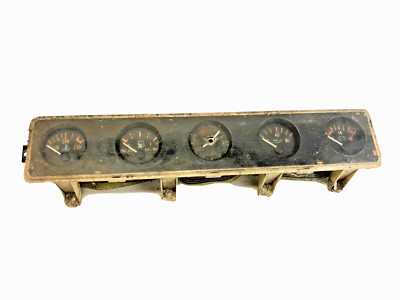 Jeep Yj 87-91 instrument cluster with clock and pigtails | eBay