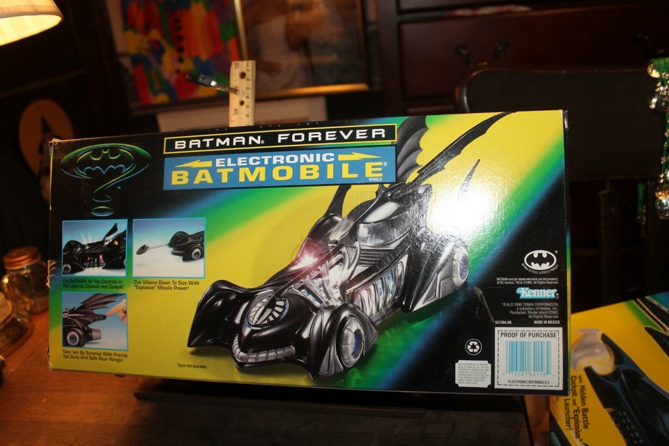 Batman Forever Electronic Batmobile In Box AS IS | eBay
