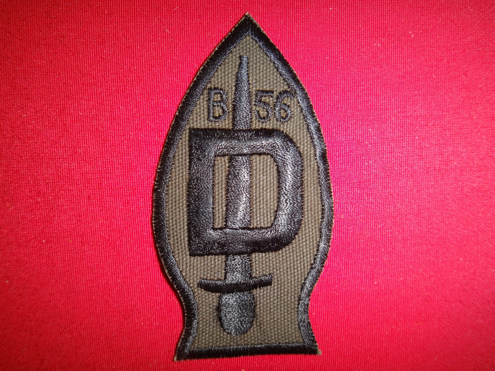 Vietnam War Subdued Patch D Company US 5th Special Forces Group SFOD B ...