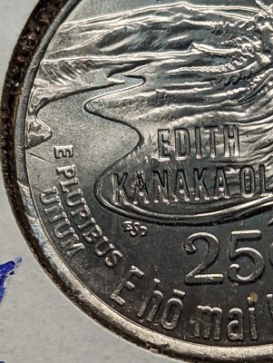 2023 P Washington Quarter ERROR Filled 'A' reverse KANAKA OLE | eBay