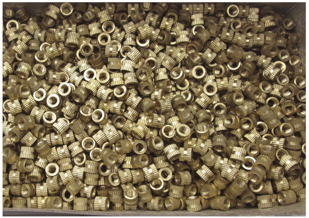 10x Rändelmutter Gewindeeinsatz Einpressmutter Einschlagmutter M3 M4 M5 ...