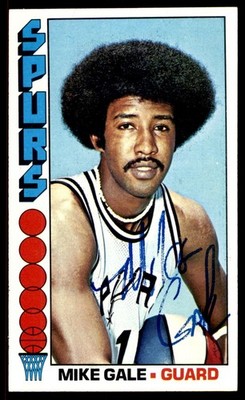 1976 Topps Basketball #141 Mike Gale Signed Autograph (no COA) | eBay
