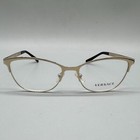 VERSACE VE1251 / 1252 - Woman's Eyeglasses-53- PALE GOLD !!NO CASE ...