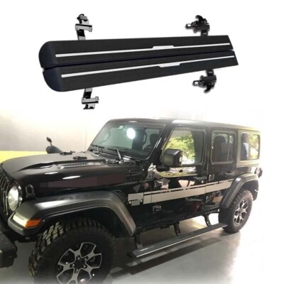 ELECTRIC SIDE STEP DEPLOYABLE RUNNING BOARD for JEEP WRANGLER JL 2018 ...