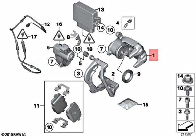 Genuine BMW Hybrid 5 F10 F11 F18 518d 520d ed 520dX 520i Housing ...