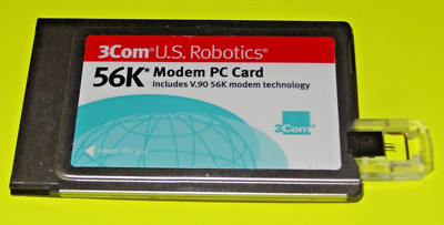 3COM USROBOTICS 56K MODEM PC CARD, MODEL 3056, V.90 56K | eBay