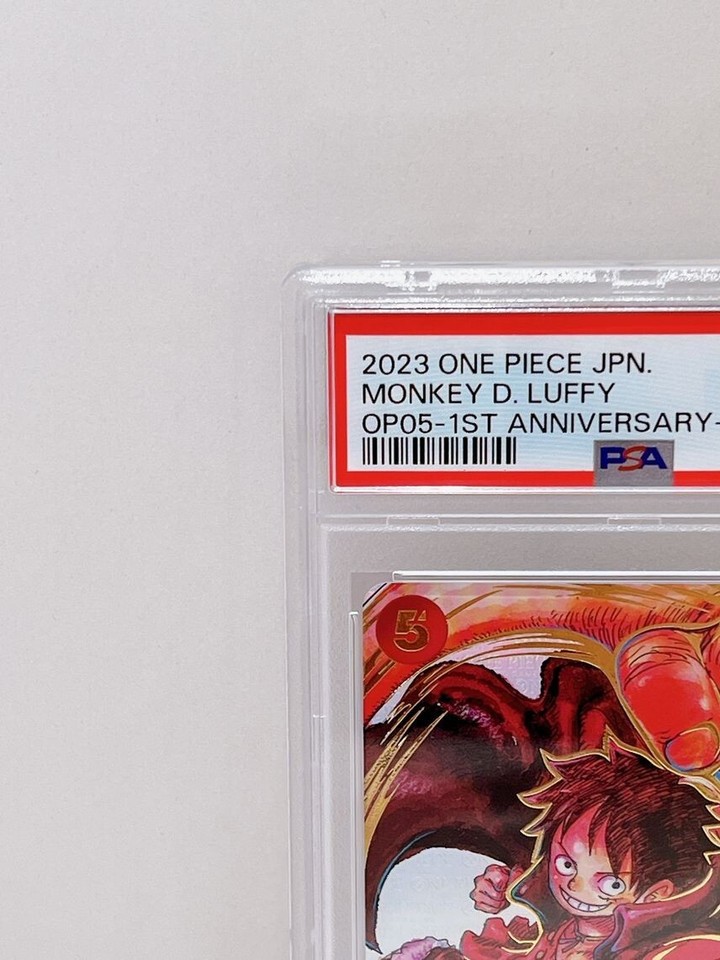 PSA 10 Luffy ST01-012 OP-05 Eiichiro Oda Signature One Piece Card ...