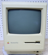 Vintage Apple Macintosh Plus Desktop Computer - M0001A for sale online ...