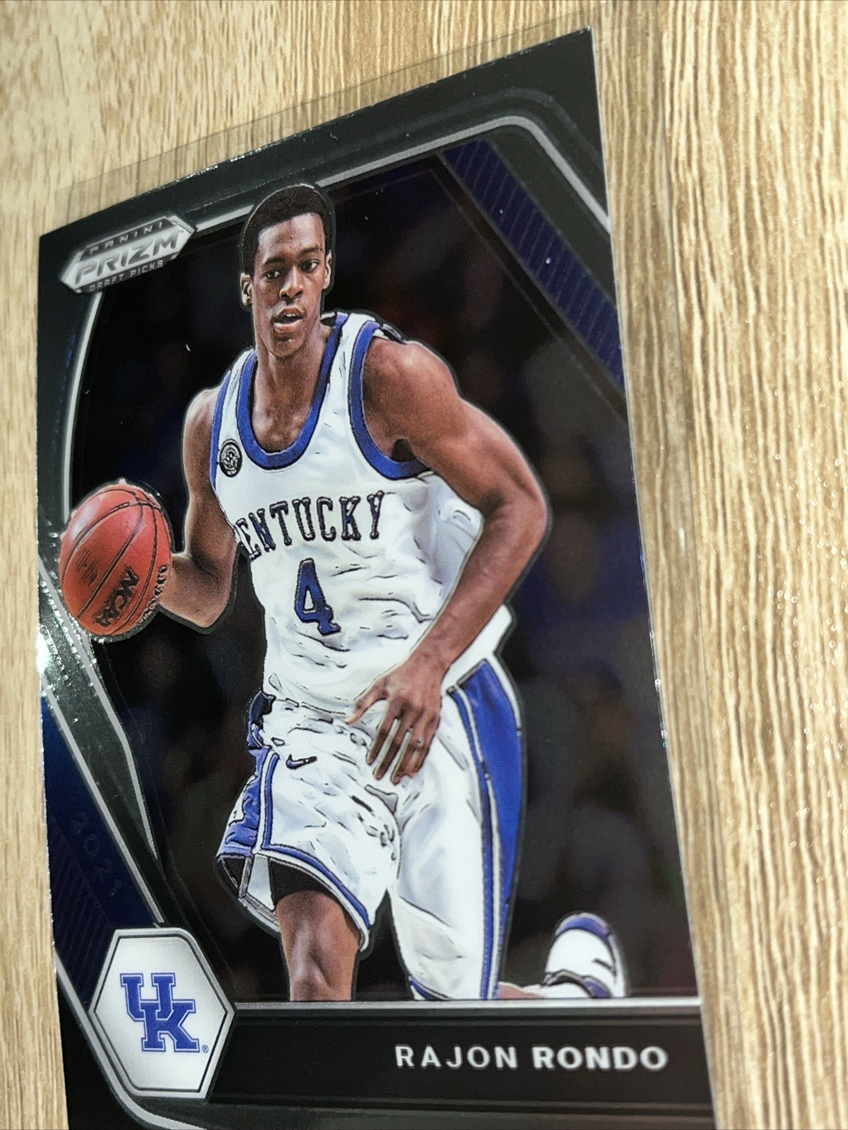 2021-22 Panini Prizm Draft Picks Prizm Silver Rajon Rondo Kentucky ...