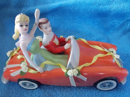 1994 Enesco Barbie & Ken Senior Prom Music Box Car | eBay