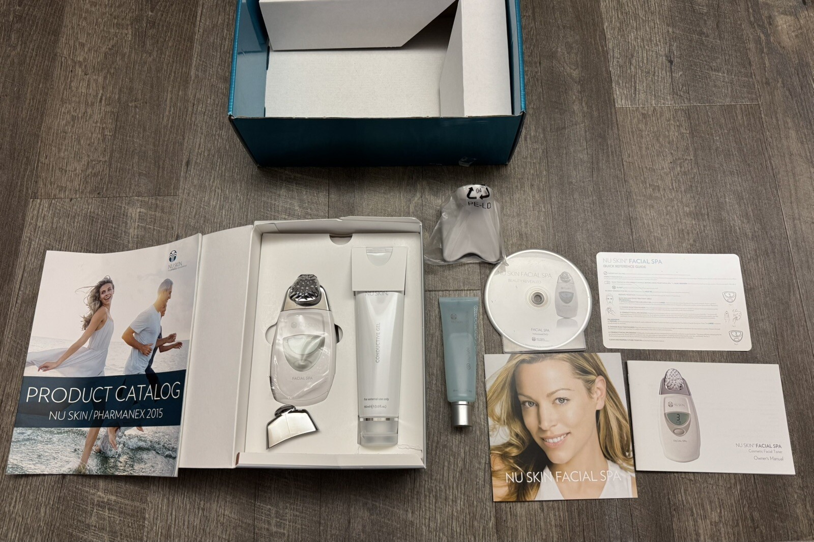 Nu Skin Galvanic Spa System II Set Face Massager Facial Toner Beauty ...