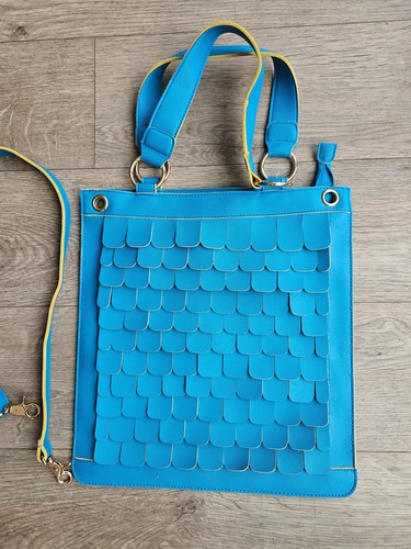 Unique Handcrafted handbag from Bermuda. Bright Blue. Brand New - never ...