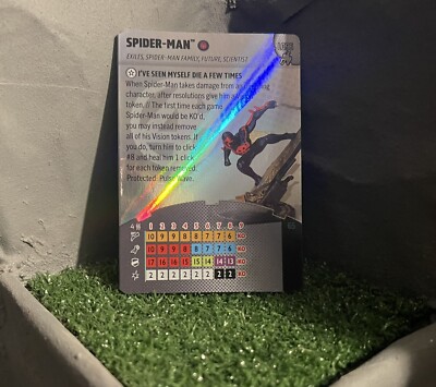 HEROCLIX Spider-Man Beyond Amazing L096 SPIDER-MAN LEGACY CARD ...