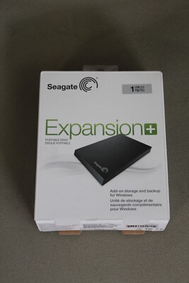 Seagate Expansion PLUS Portable 1TB External Hard Drive STCN1000100 NEW ...