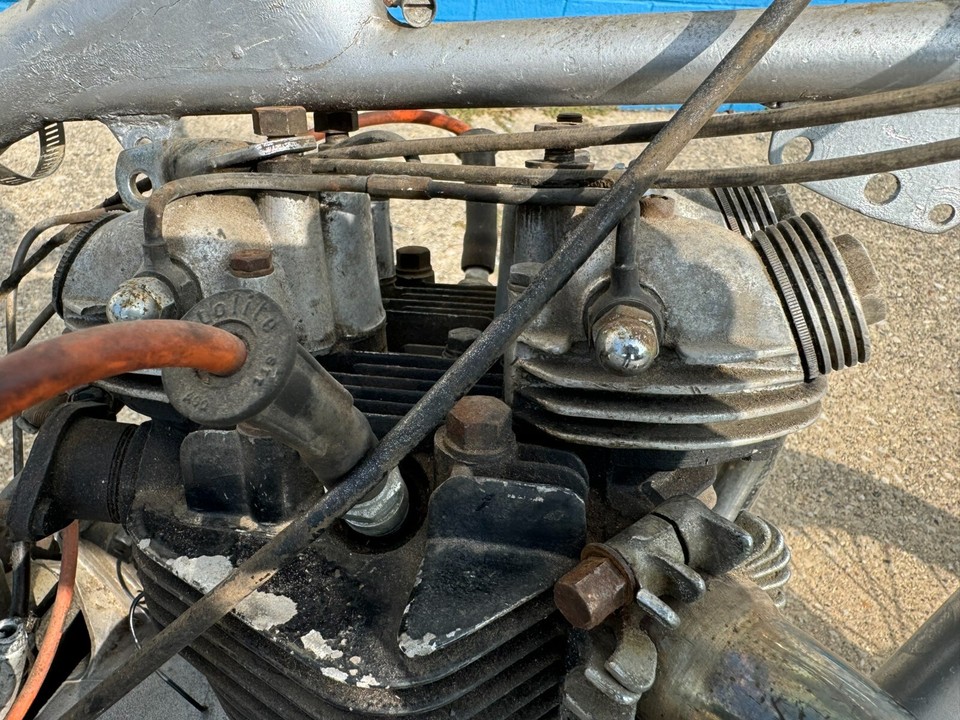 Triumph T110 650CC Tiger 110 Engine Motor Turns Over Comp Tested 133 ...