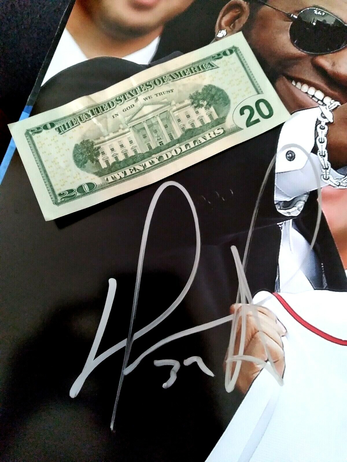 DAVID ORTIZ BIG PAPI SIGNED AUTOGRAPHED 16X20 PHOTO WITH BARACK OBAMA ...