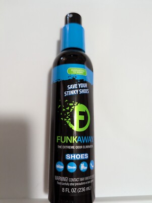 Funkaway Aerosol Spray, 8 Oz., Extreme Odor Eliminator Spray, Ideal for ...
