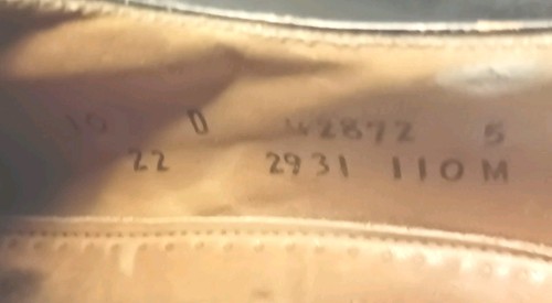 JOHNSTON & MURPHY OPTIMA Men's Shoes SZ 10 Cap Toe Derby Blucher Black ...