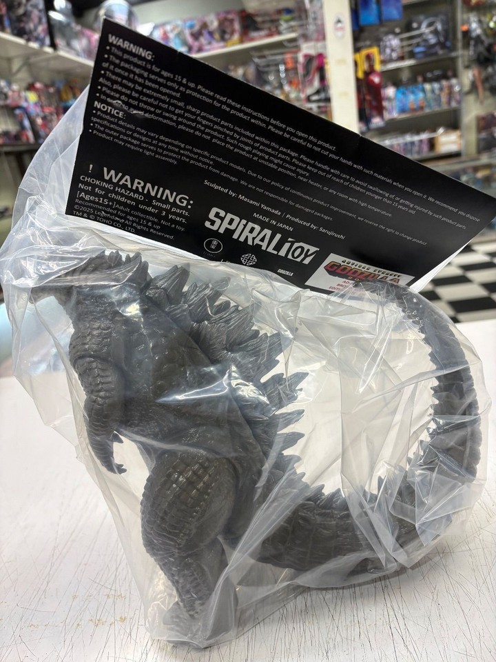 SPIRAL TOY Godzilla 2014 Soft Vinyl NEW | eBay