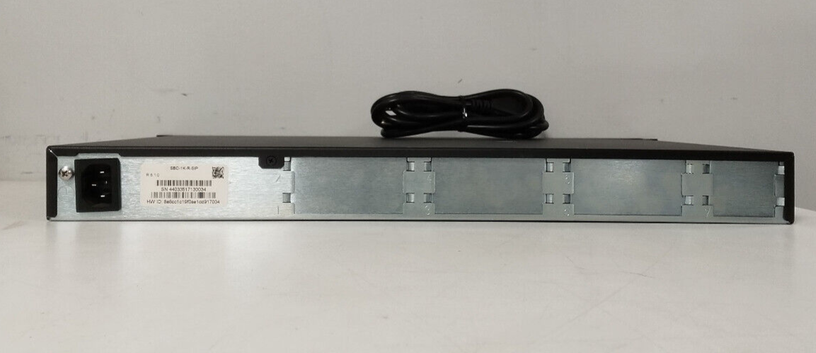 Sonus SBC-1K-R-SIP SBC 1000 Session Border Controller Gateway W/RACK ...
