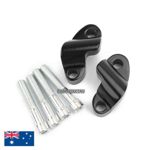 2" Motorcycle Handlebar Riser 1" Block Extension Harley Sportster XL 48 ...