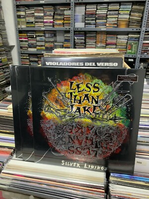 Less Than Jake LP Silver Linings Red & Yellow Spinner Limited Vinyl ...