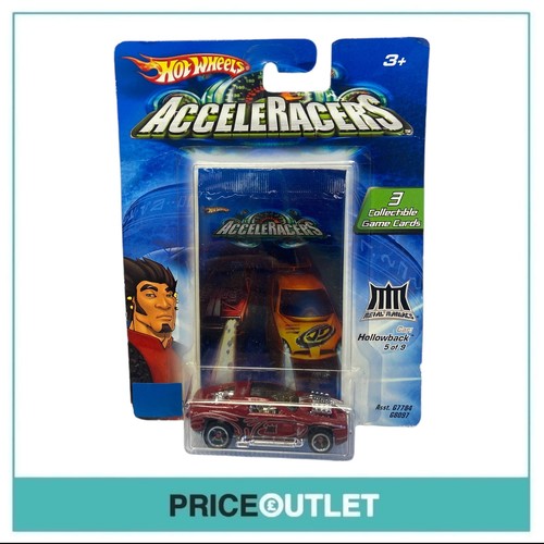 Hot Wheels AcceleRacers - Hollowback with Collectible Game Cards ...