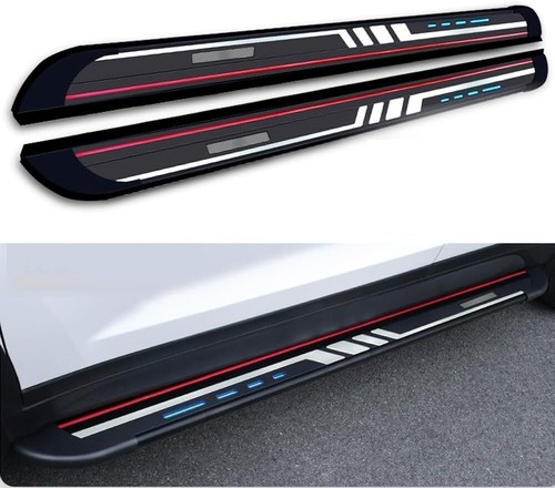 2Pcs Running Boards Fit for Land Rover LR Discovery 3 4 LR3 LR4 2004 ...