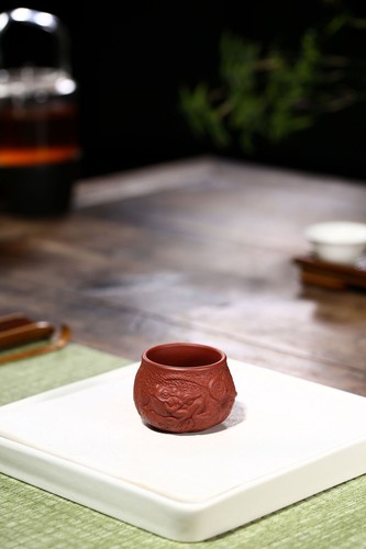 China Yixing Zisha Pottery Clovershrub Clay Handmade 80cc Golden Toad ...