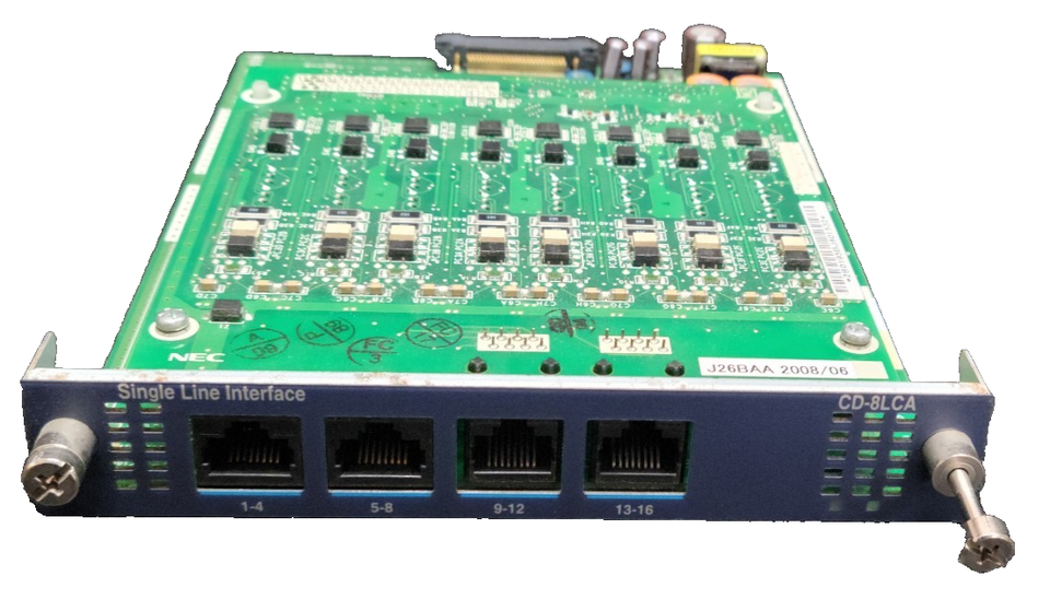 NEC CD-8LCA PZ-8LCE Single Line Interface Card Blade SV8300 | eBay