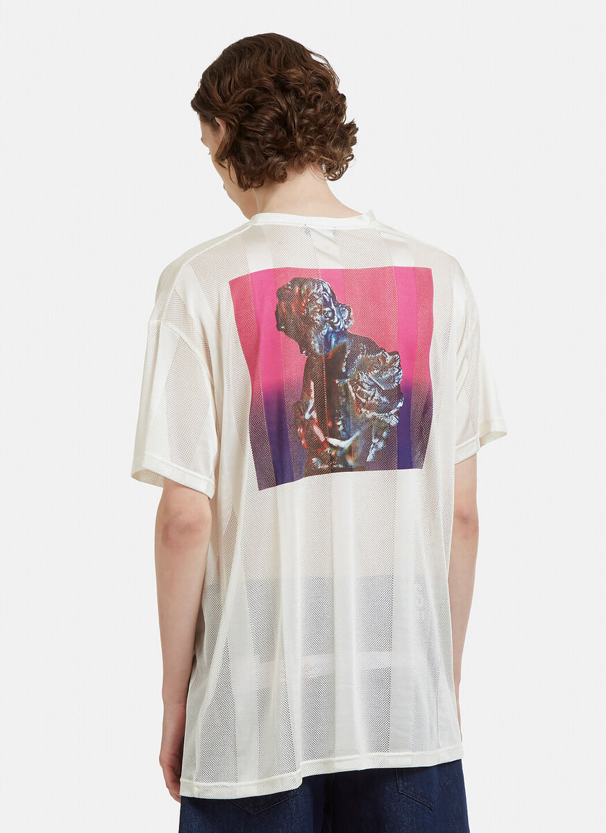 RAF SIMONS x New Order 'Substance/Technique' Designer Mesh T RAF SIMONS x New Order 'Substance/Technique' Designer Mesh T