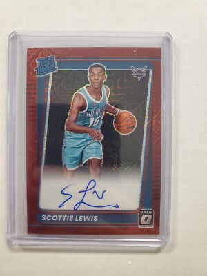 2021 Panini Donruss Optic Basketball Scottie Lewis Rated Rookie Auto ...
