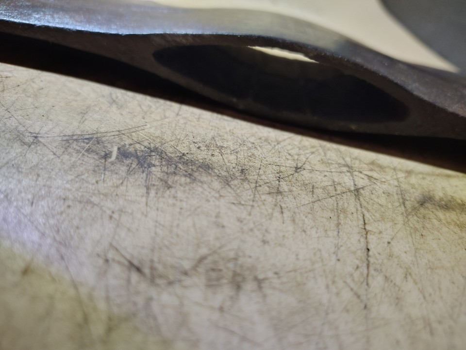 Vintage True Temper Kelly Perfect Double Bit Axe Head Phantom Pattern 3 ...