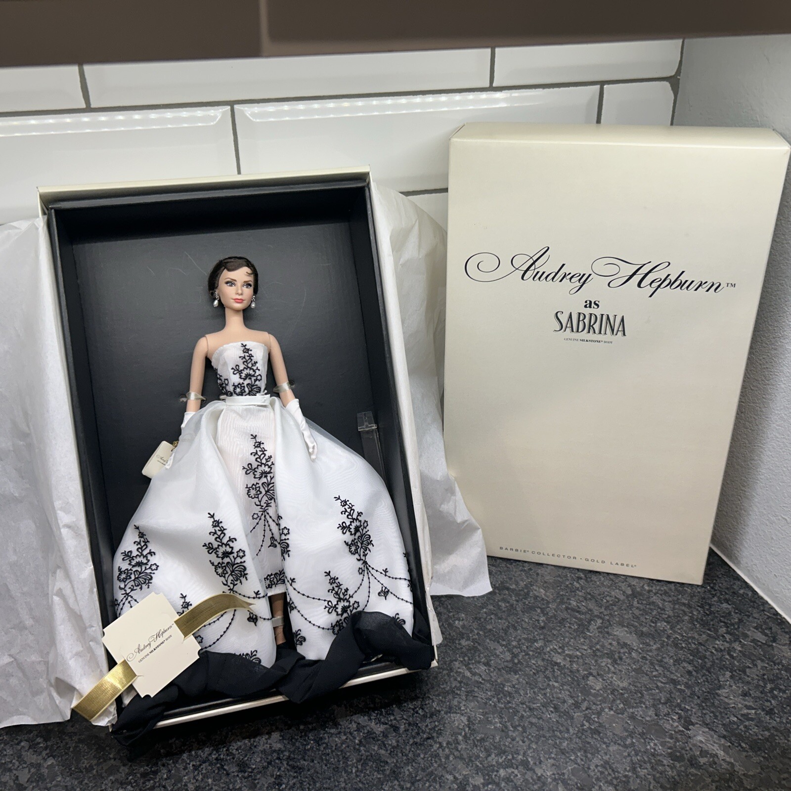 Mattel Barbie Collector Audrey Hepburn Sabrina Fashion Doll - X8277 for ...